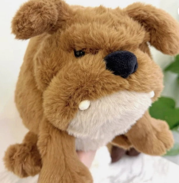 JELLY CAT CUTE Derek Dog Comfort Companion Plush Toy Stuffed Animal £29 ...