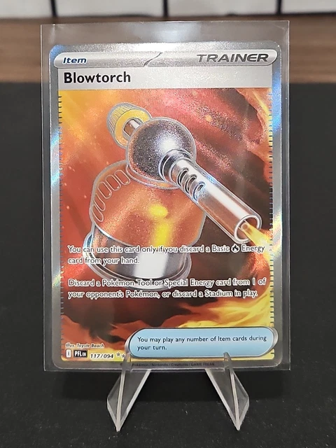 POKEMON TCG BLOWTORCH 117/094 Me02: Phantasmal Flames Holo Ultra Rare ...