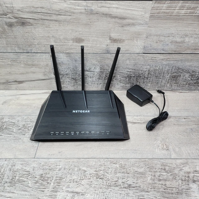 NETGEAR NIGHTHAWK AC2400 Dual-band Smart WiFi Router~ Tested $26.95 ...