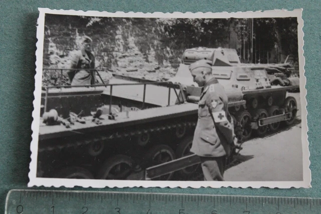 FOTO FOTO 69207 seconda guerra mondiale Wehrmacht carro armato tedesco ...