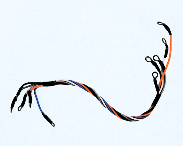 VINTAGE ROTARY TELEPHONE Dial Loom with loop connectors £9.73 - PicClick UK