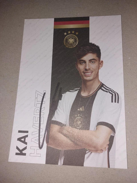 DFB AUTOGRAMMKARTE KAI Havertz Chelsea Bayer Leverkusen 2022/23 22/23 EM WM EUR 19,99 - PicClick DE