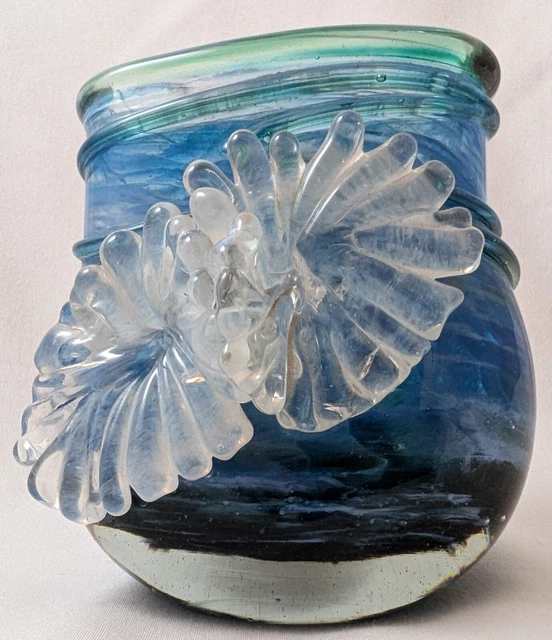 RARE ISLE of Wight Studio Glass Four Seasons"Summer" Michael Harris £73 ...