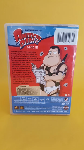 AMERICAN DAD DVD Lot - Seth MacFarlane Vol 1, 2, 3 $34.00 - PicClick CA