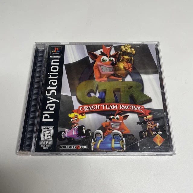 CTR: CRASH TEAM Racing (PlayStation 1, 1999) Complete CIB. Tested And ...