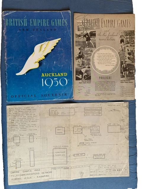 BRITISH EMPIRE & Commonwealth Games Auckland 1950 Official Programme ...
