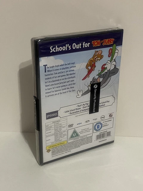 TOM & JERRY Cartoons - School’s Out DVD - Factory Sealed £2.49 ...