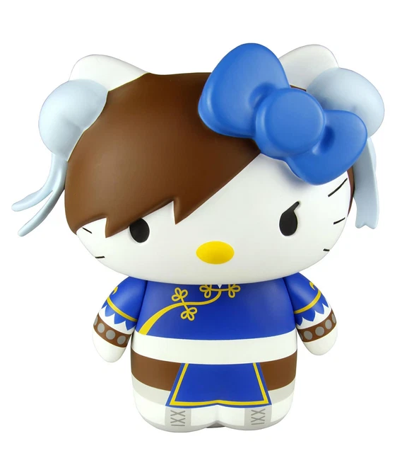 STREET FIGHTER X Hello Kitty Chun-Li 25.4cm PVC Pièce de Monnaie Banque ...