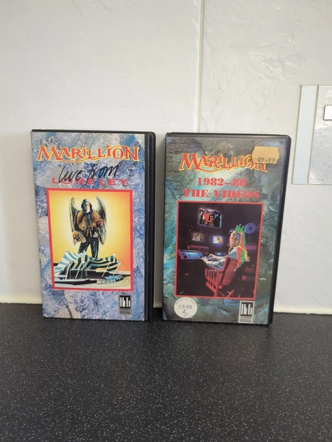 MARILLION - 1982-86 The Videos - VHS Tape X2 £1.99 - PicClick UK