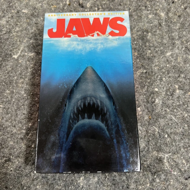 JAWS VHS 2000 2 Tapes Set Anniversary Collectors Edition Double Pack ...