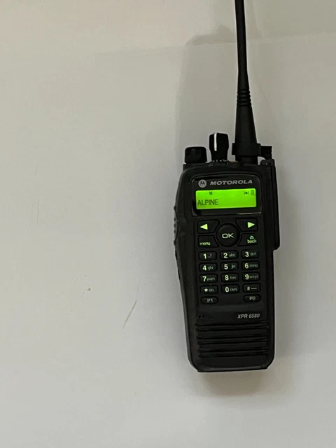 MOTOROLA XPR6580 809-870/896-941 Moto-TRBO Radio DMR $125.00 - PicClick