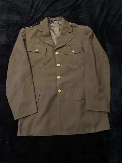 WW2 US ARMY Class A Uniform Jacket - 42 Chest £19.99 - PicClick UK