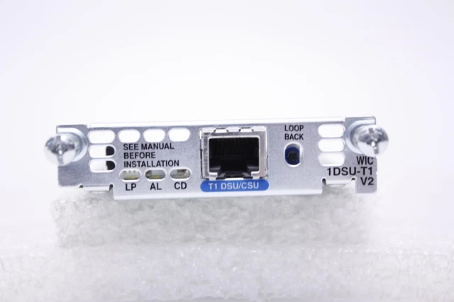 CISCO SYSTEMS WIC-1DSU-T1 WAN Interface Card Module $9.99 - PicClick