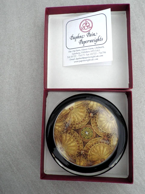 NIB BEAUTIFUL DAPHNE PAIN PAPERWEIGHT - Canterbury Cathedral bell tower ...