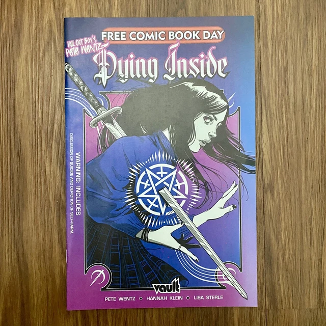 DYING INSIDE #0 FCBD 2024 promo Pete Wentz Fall Out garçon coffre-fort ...