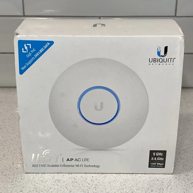 UBIQUITI UNIFI AP AC LITE 802.11ac Wireless LAN Access Point -- NEVER ...