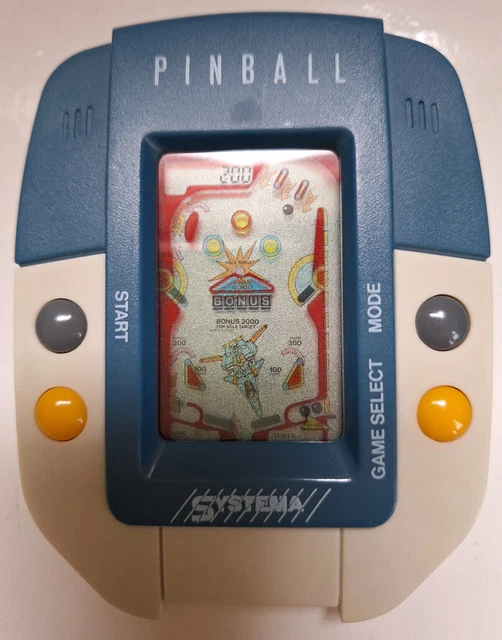 SYSTEMA PINBALL VINTAGE 1980's LCD Electronic Game - Boxed - Complete £ ...
