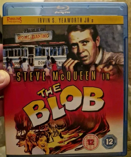 THE BLOB BLU-RAY 1958 Steve McQueen Cult Sci-fi Horror Classic UK RB £7 ...