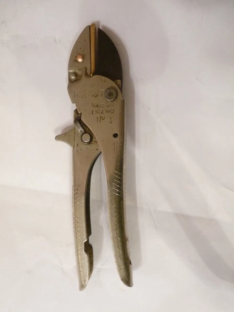 VINTAGE ROLCUT NO.1 Secateurs, Anvil Pruners, Made in England ...