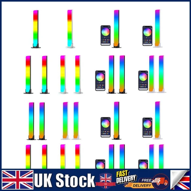 LED LIGHTS RHYTHM Recognition Light Portable RGB Sound Control Pickup ...