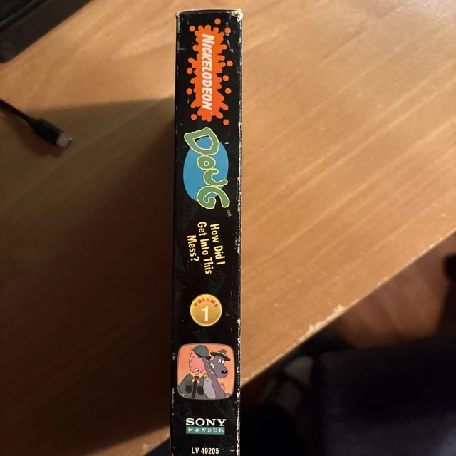 NICKELODEON DOUG VOLUME 1 How Did I Get Into This Mess? VHS Tape 1993 £ ...