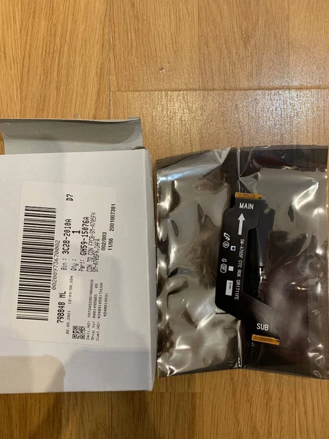 GENUINE SAMSUNG GALAXY A70 SM-A705F FPCB Main Connector Flex Cable ...