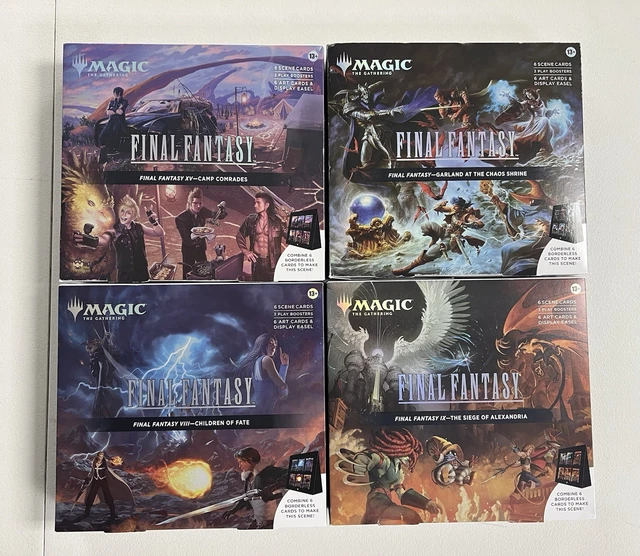 MAGIC THE GATHERING: Final Fantasy Scene Box Bundle Set of 4 BRAND NEW ...