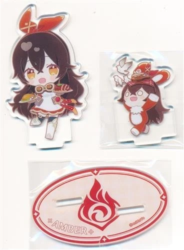 GENSHIN IMPACT X Sweets Paradise Wind Festival Amber Chibi Trading ...