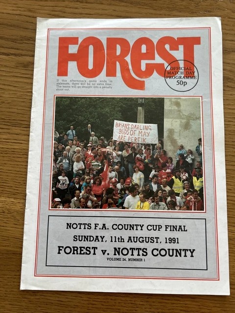 Notts County V Forest FOR SALE! - PicClick UK