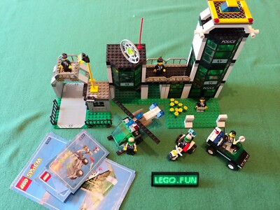 LEGO® 6332 POLICE Station +OBA / Police Command Post Center + Instr ...