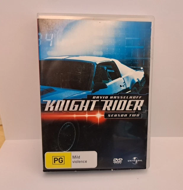 KNIGHT RIDER SEASON Two DVD Regions 2,4,5 Hasselhoff Vgc Rare FREE ...