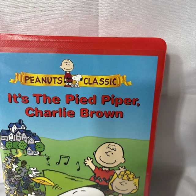 PEANUTS CLASSIC SNOOPY It’s The Pied Piper Charlie Brown VHS, Vintage ...