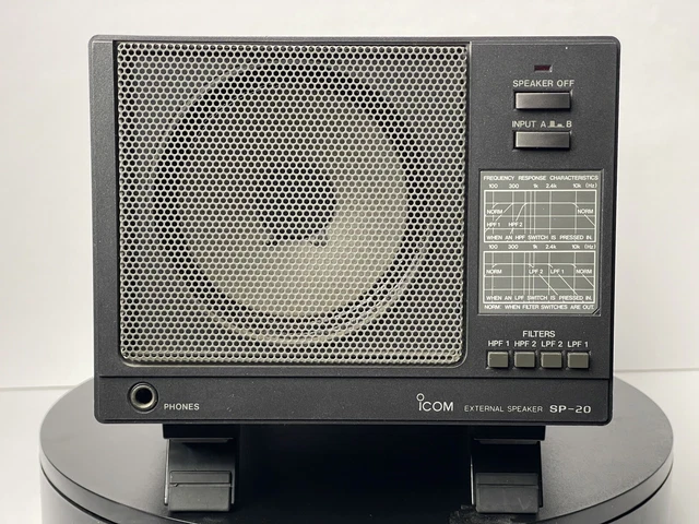 ICOM SP-20 COMMUNICATION Speaker With Audio Filters $142.00 - PicClick