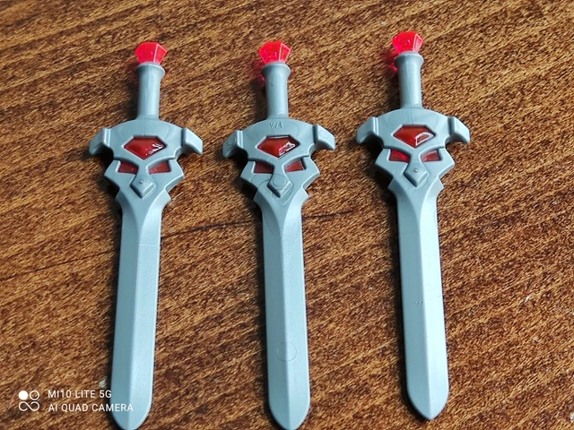 PLAYMOBIL X3 ESPADAS Gemas Espada Gema Caballeros Medievales Enanos Rey ...