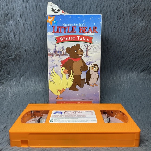 LITTLE BEAR WINTER Tales 4 Snowy Stories VHS 1997 Tape Nick Jr ...