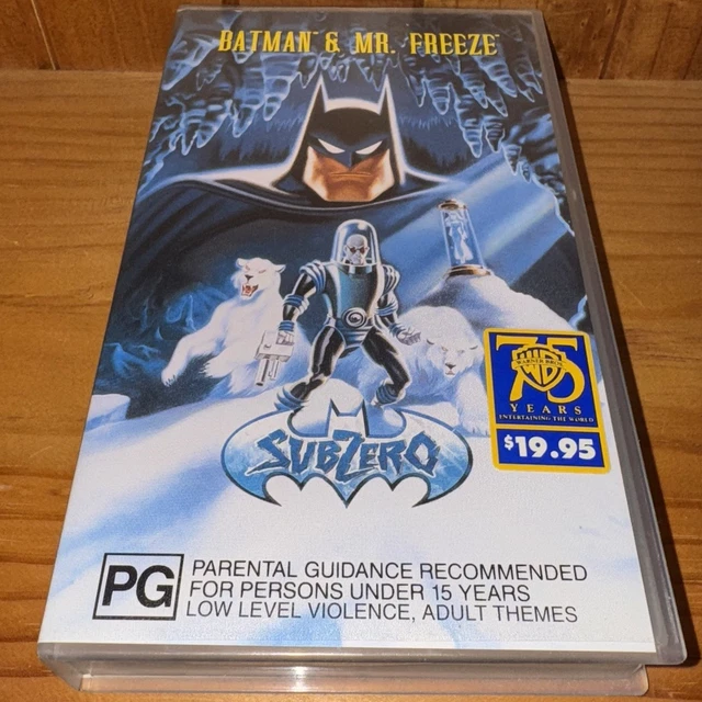 BATMAN & MR. Freeze Subzero VHS $24.99 - PicClick AU