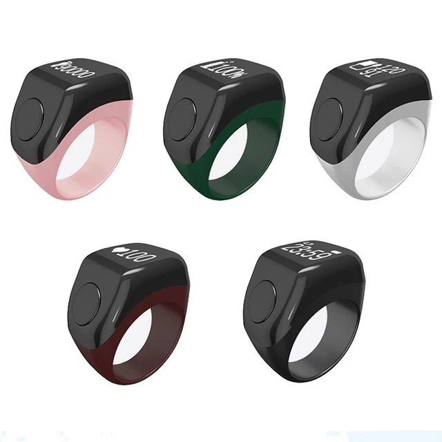 SMART RING MIT für OLED Display für effektives Gebetszählen und ...