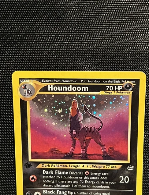 CARTE POKÉMON - 1ère Edition Houndoom - Neo Revelation 8/64 Holo Rare EUR 177,68 - PicClick FR