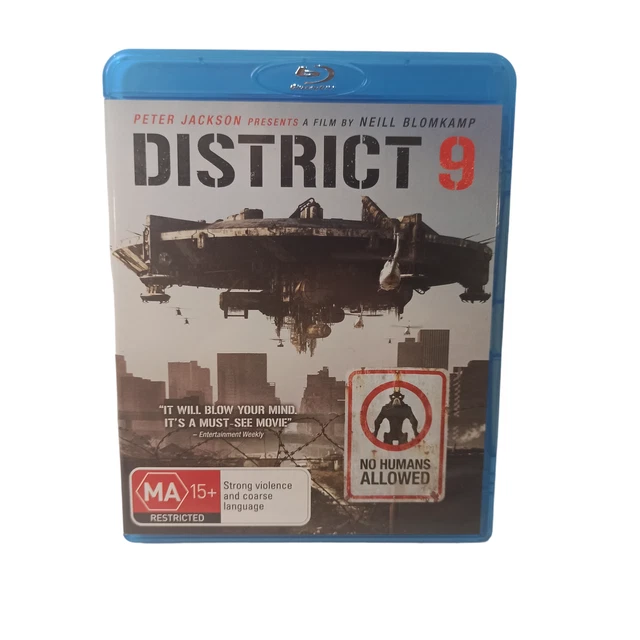 DISTRICT 9 (BLU-RAY) Movie Action Sci-Fi Fantasy Aliens Crime Family ...