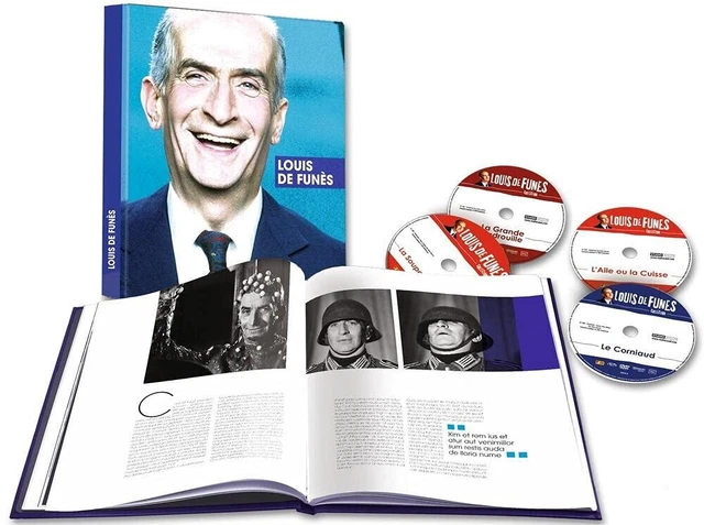 COFFRET LOUIS DE funès : la grande vadrouille ; le corniaud ; la soupe aux (DVD) EUR 99,79 ...