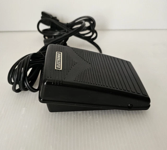 ELECTRONIC MODEL 4C-316B Sewing Machine Foot Pedal Speed Control 3 Pin ...