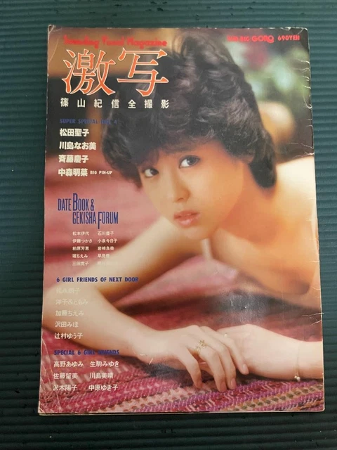 BIG GORO PHOTO book 1983 kishin shinoyama seiko matsuda naomi kawashima japan £68.65 - PicClick UK