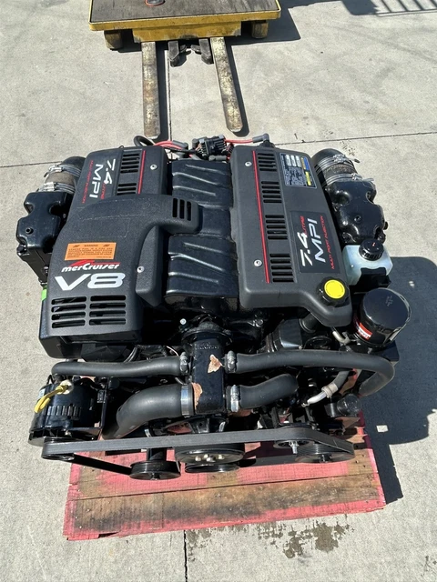 99 MERCURY MARINE MerCruiser Engine 7.4 MPI 454 V8 NO SALT Drop In ...