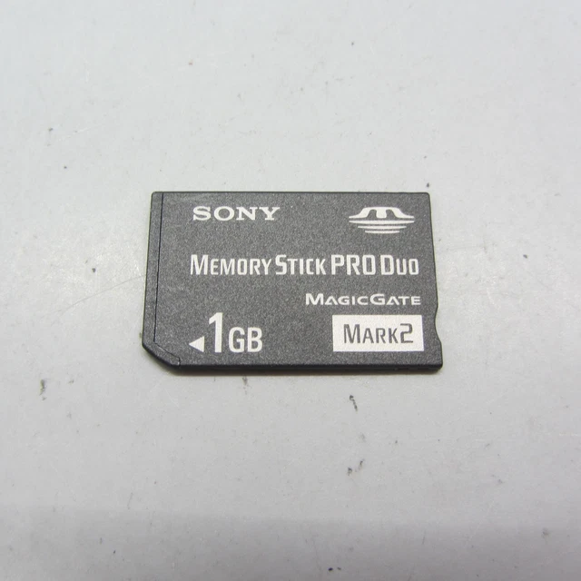 SONY MEMORY STICK Pro Duo 1 GB Mark 2 EUR 15,72 - PicClick IT