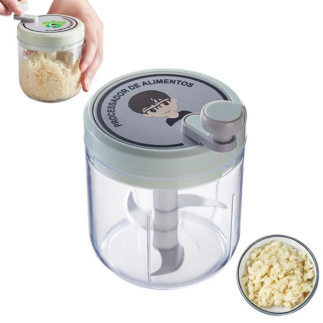 HOUSEHOLD MANUAL SMALL Garlic Crusher Garlic Puree Scallion Ginger ...