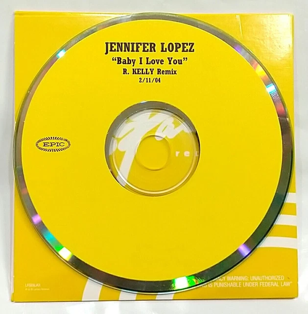 JENNIFER LOPEZ BABY I love u R. KELLY REMIX & VIDEO CD Single SEALED USA seller £18.01 - PicClick UK