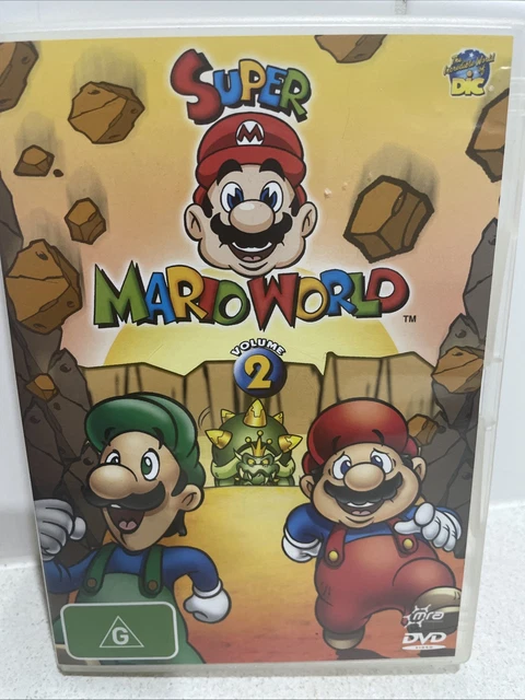 SUPER MARIO WORLD : Vol 2 (DVD, 1991) Two Reg 4 Fast Post $11.80 ...