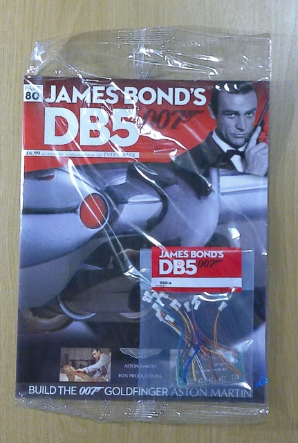 EAGLEMOSS: JAMES BOND 007: Goldfinger DB5. 1:8 Issue / # 80 Sealed £50.00 - PicClick UK