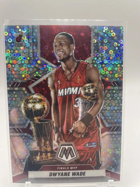 21-22 PANINI MOSAIC Dwayne Wade Finals variante MVP Fastbreak Disco EUR ...