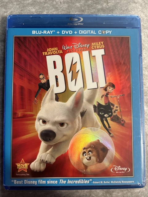 BOLT (BLU-RAY+DVD+DIGITAL COPY, 2009) Walt Disney - NEW / SEALED $13.05 ...